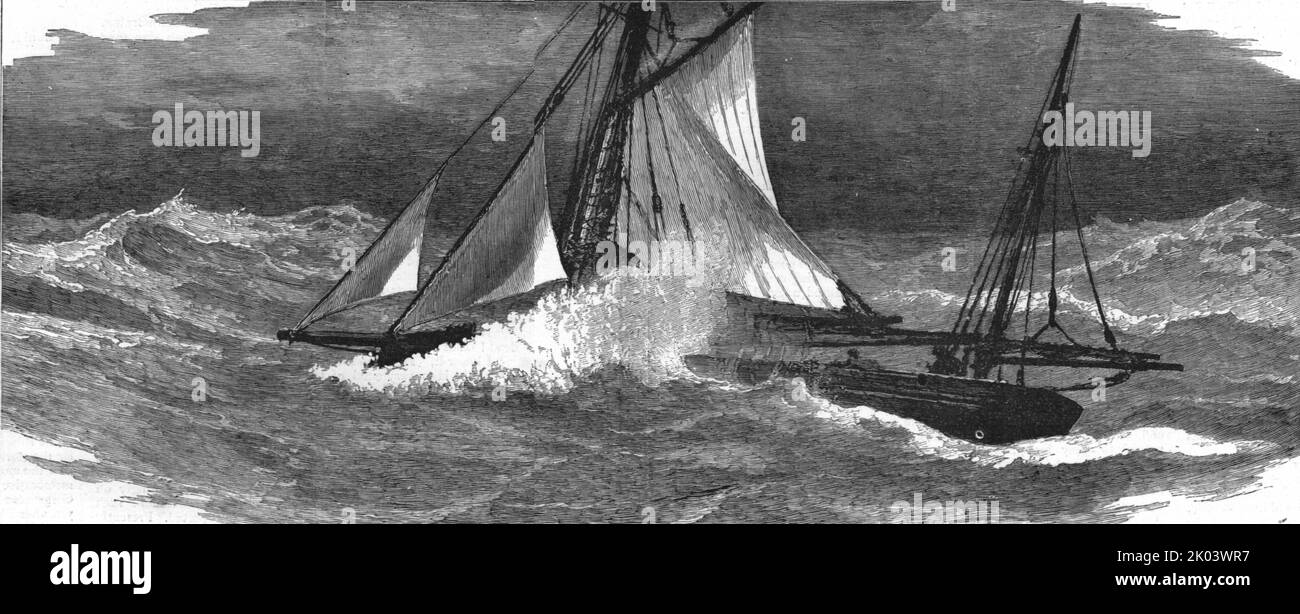 Squall line boat Black and White Stock Photos & Images - Alamy