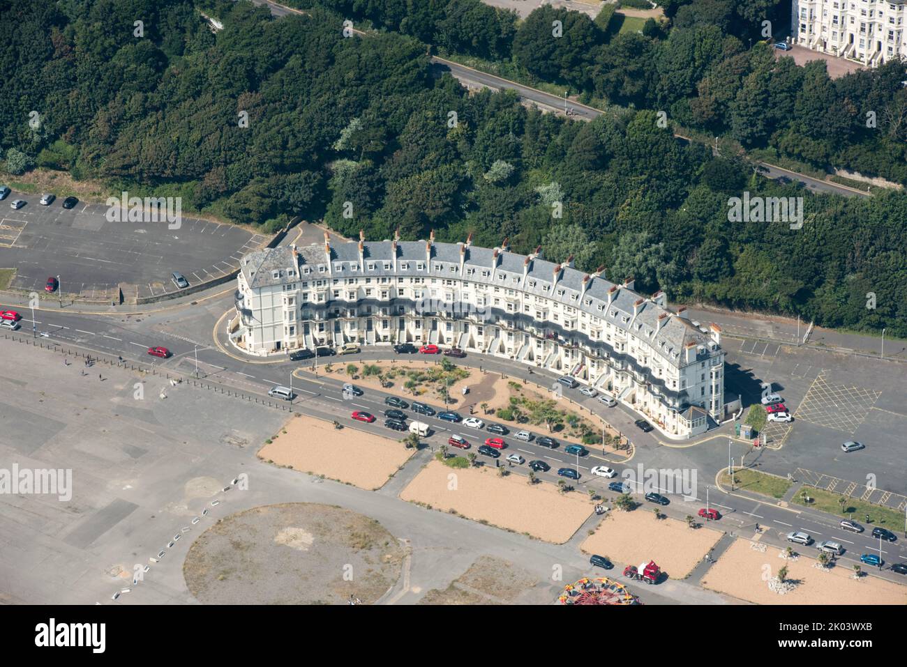 Aerial view folkestone kent england hi-res stock photography and images ...