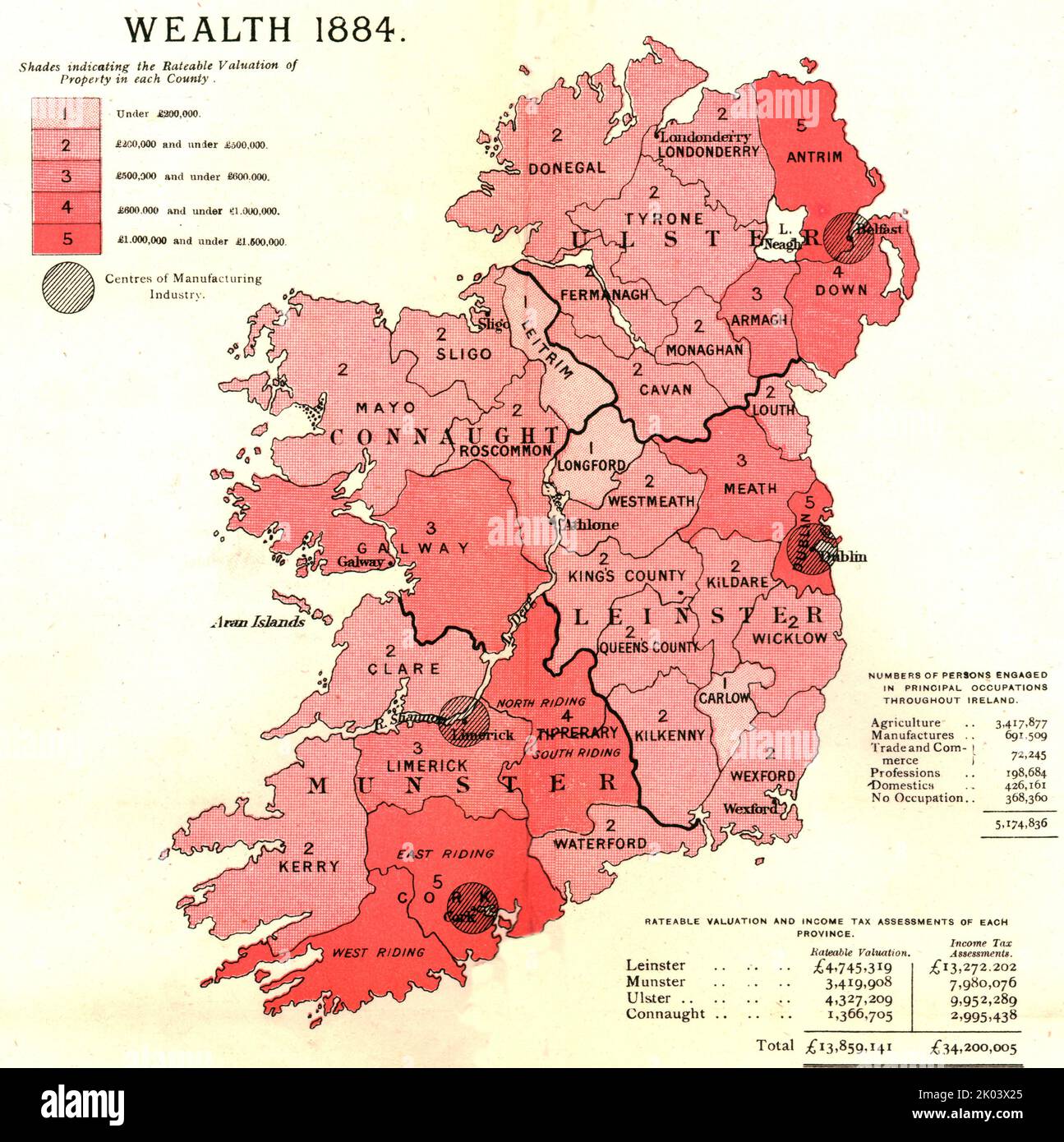Maps of ireland hi-res stock photography and images - Alamy