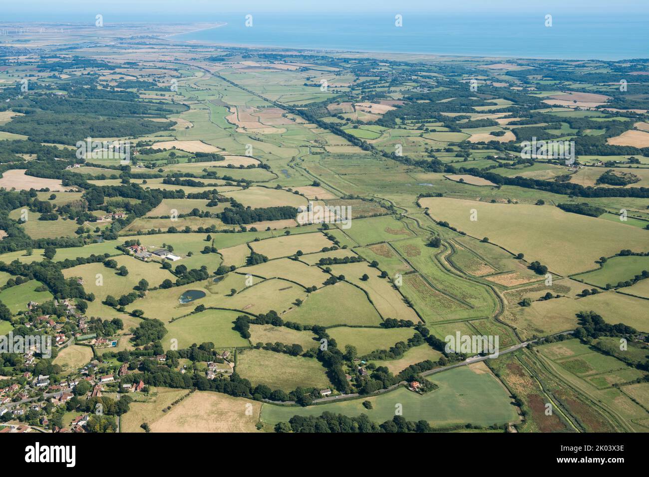 Aerial photograph sussex coast hi-res stock photography and images - Alamy