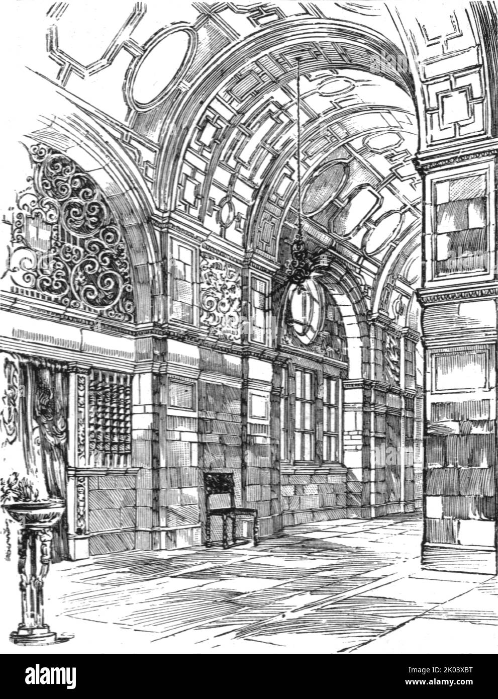 Imperial corridor Black and White Stock Photos & Images - Alamy