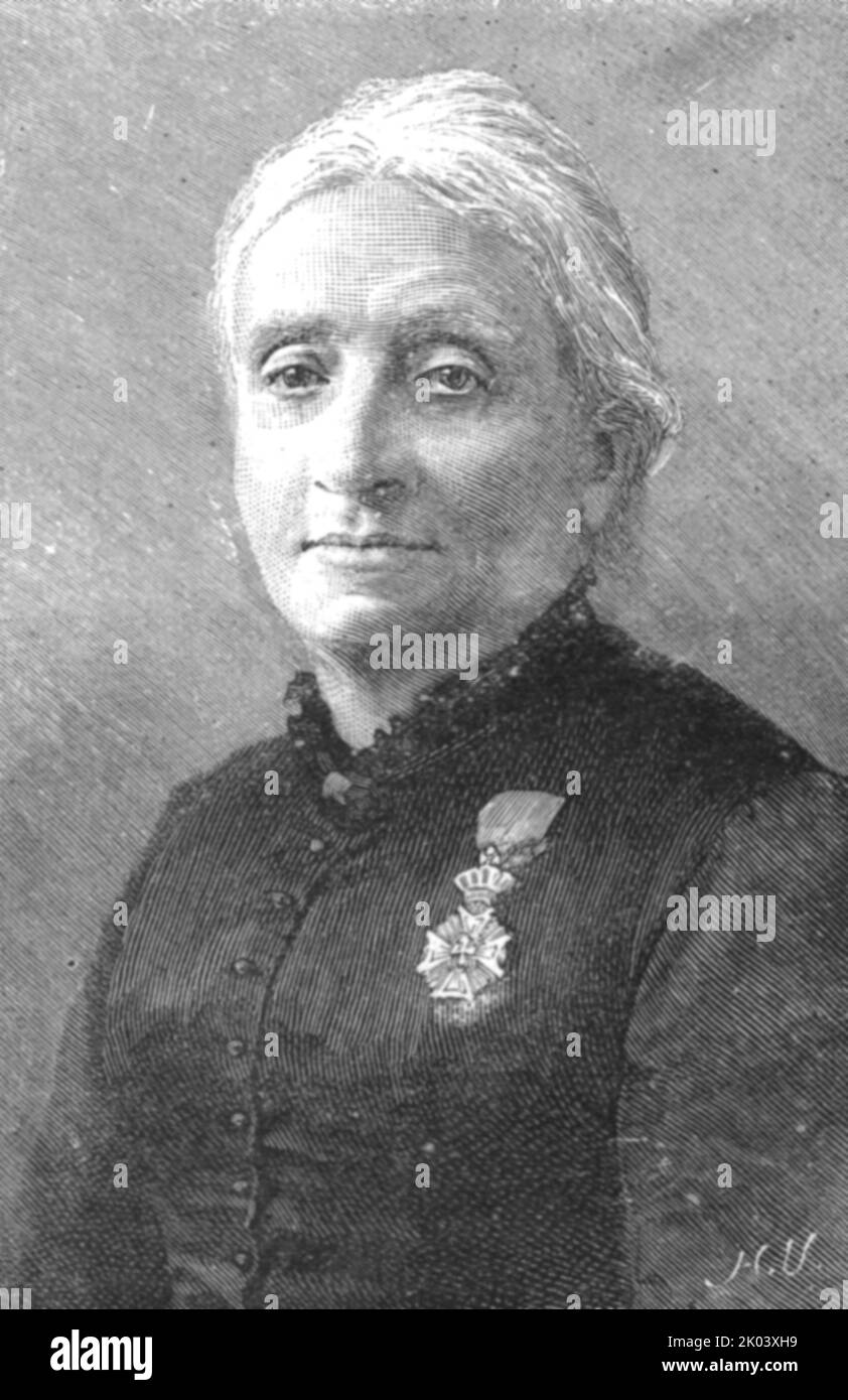 'Madame Ronner; Henriette Ronner-Knip', 1890. From "The Graphic. An ...