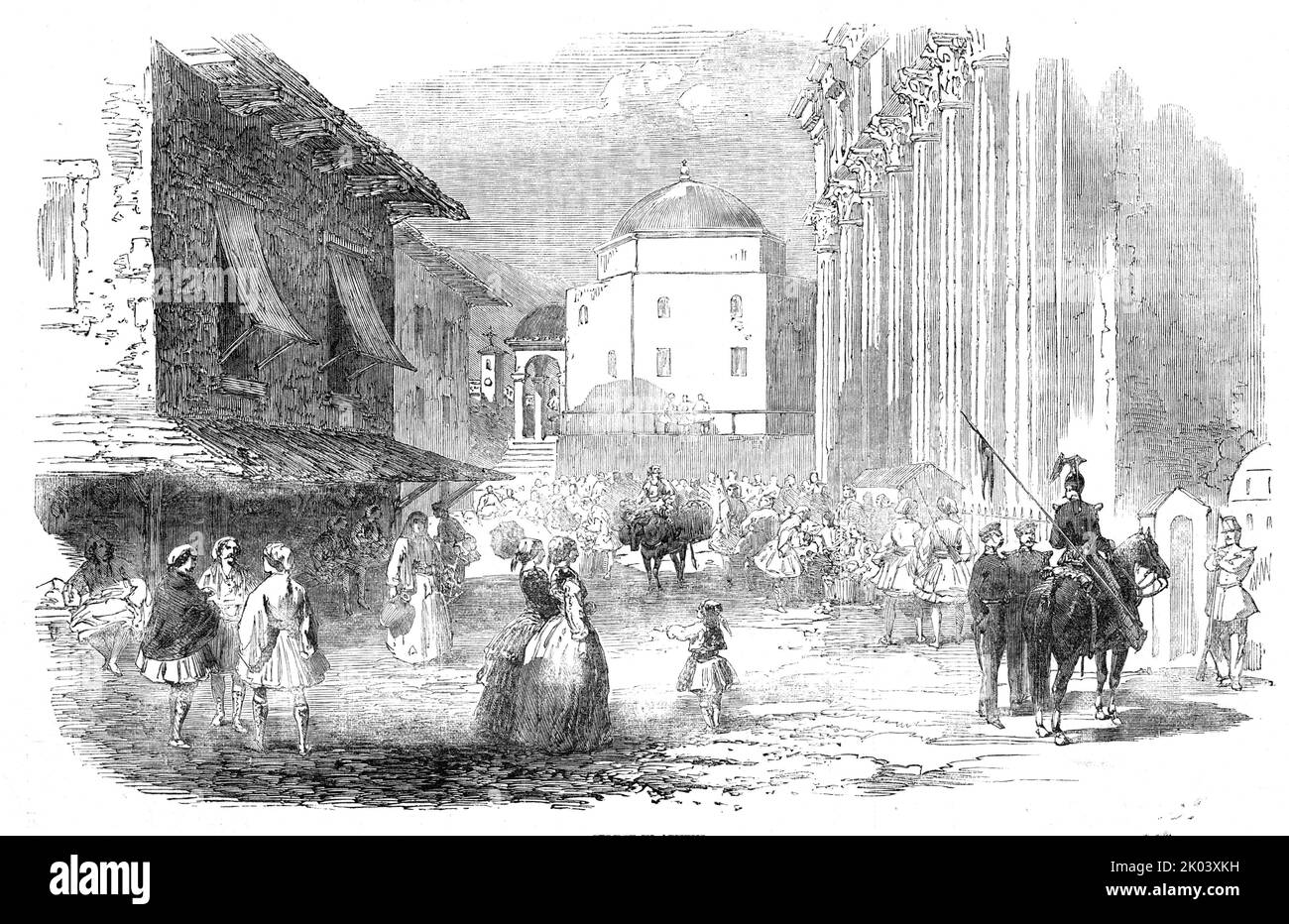 Market house ancient place Black and White Stock Photos & Images - Alamy