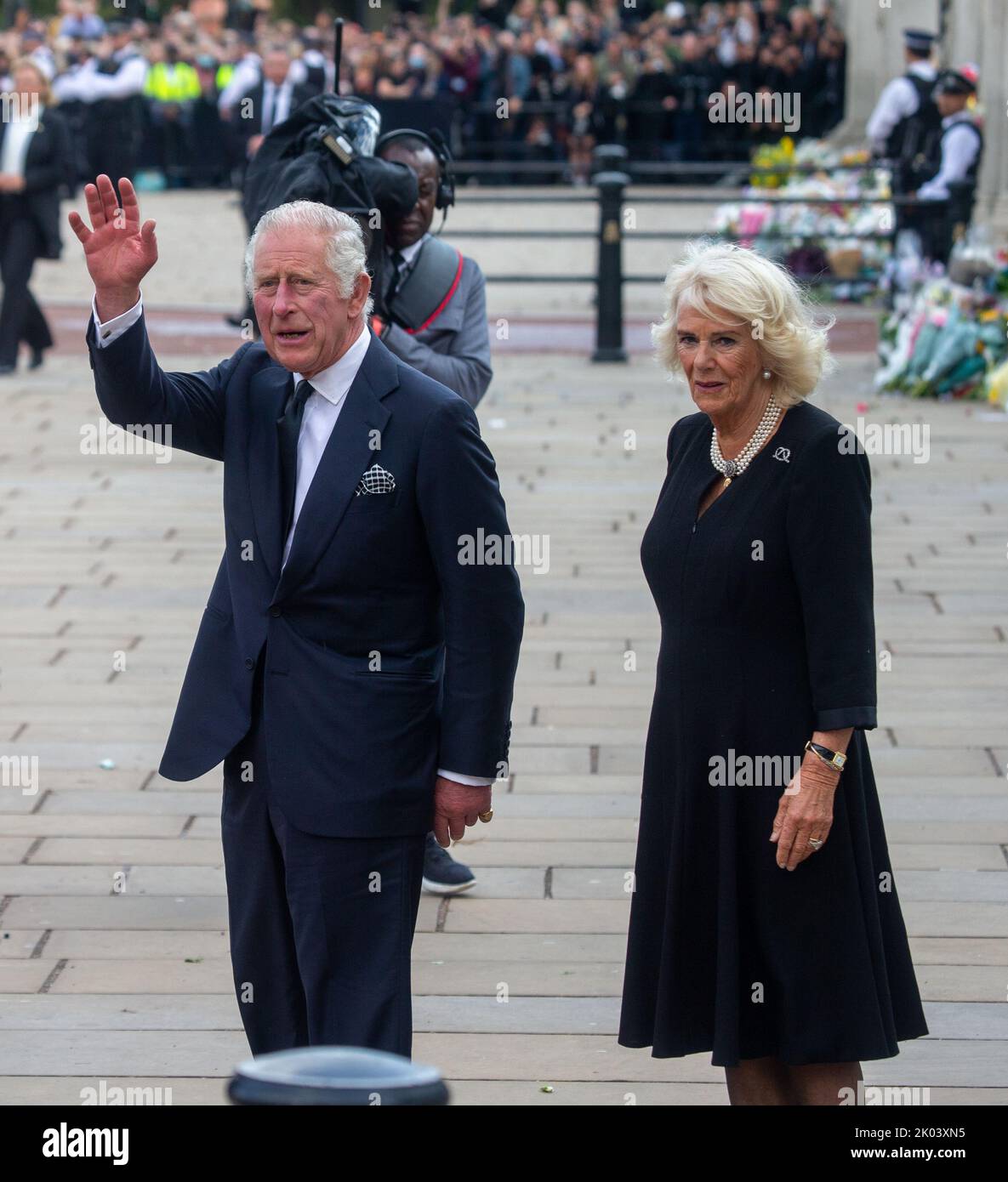London, England, UK. 9th Sep, 2022. King CHARLES III AND Queen Consort ...