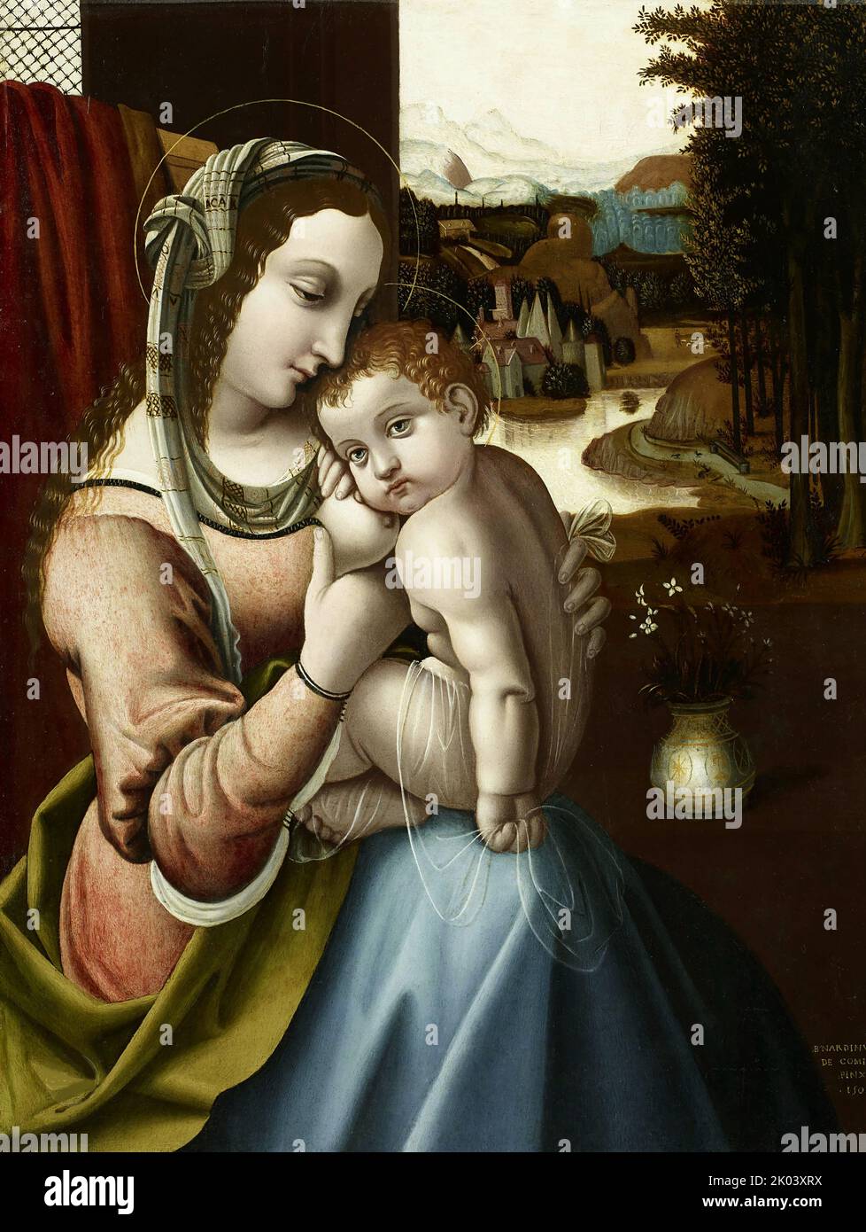 Madonna del latte, 1501. Found in the collection of the Accademia ...