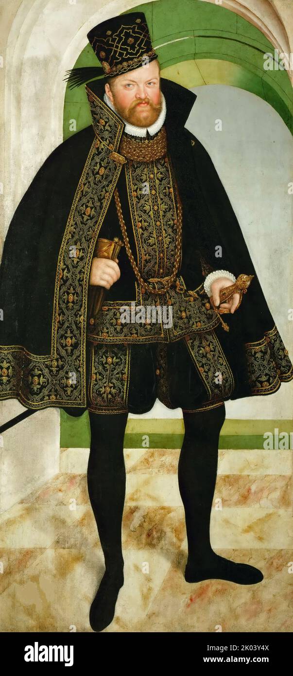 Elector August of Saxony (1526-1586), after 1565. Found in the ...