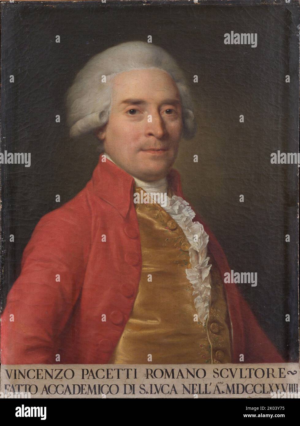 Portrait of Vincenzo Pacetti (1746-1820). Found in the collection of ...