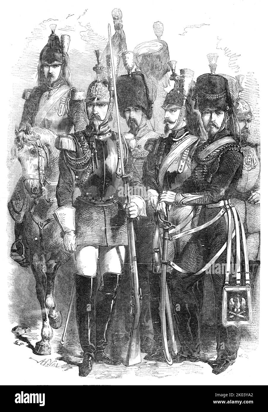 Cavalry of the French Imperial Guard, 1854. '...a new era has at length ...