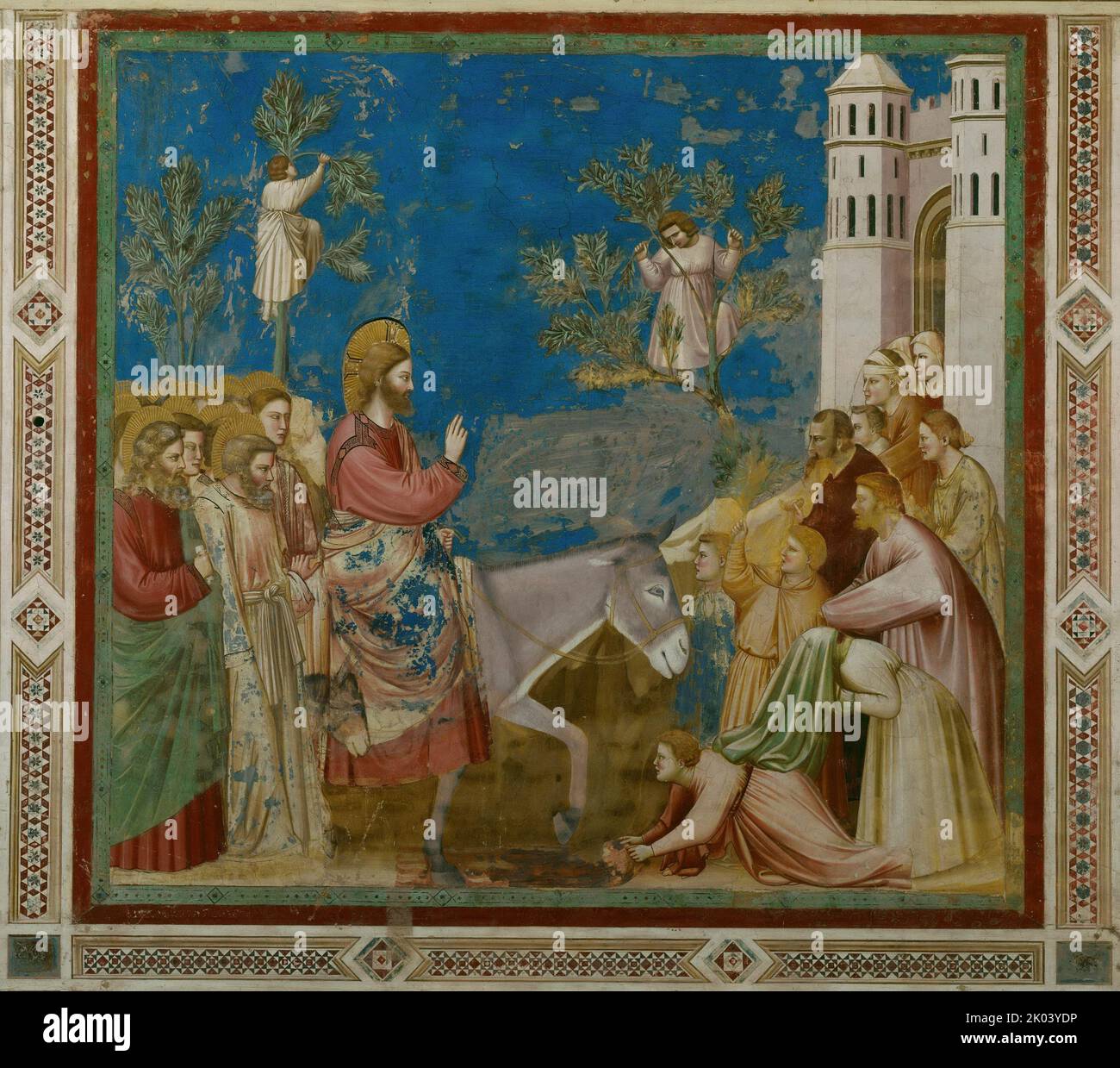 The Entry of Christ into Jerusalem (From the cycles of The Life of ...