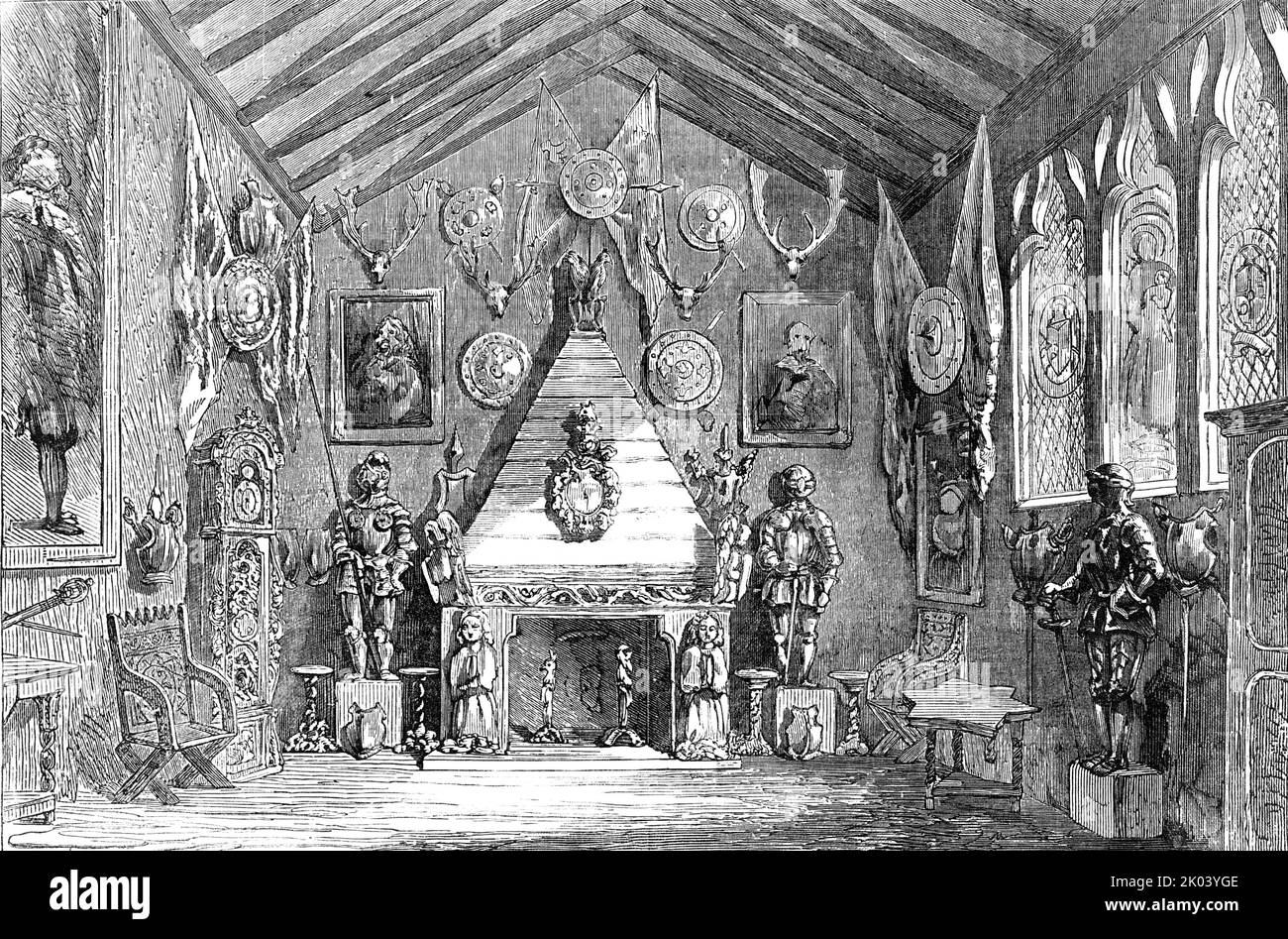 The Oldham Lyceum Educational and Industrial Exhibition - the Baronial ...