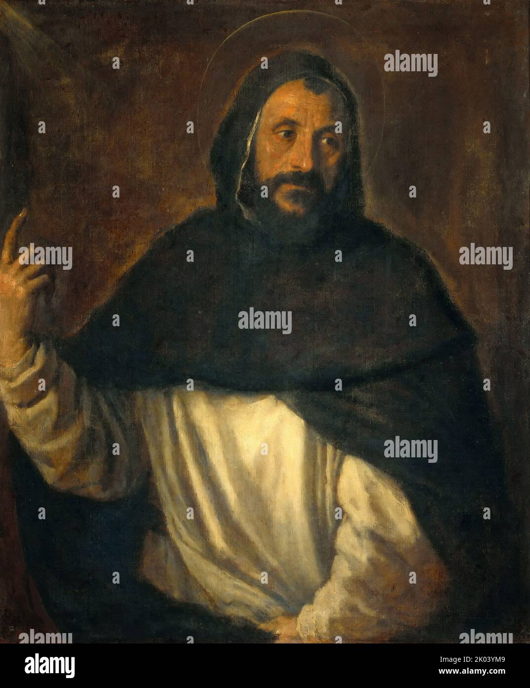 Saint Dominic. Found in the collection of the Galleria Borghese, Rome ...