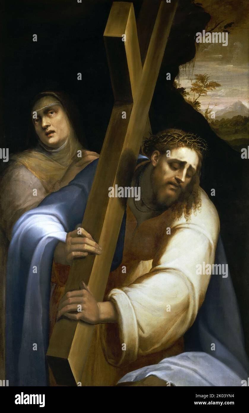 Christ carrying the cross. Found in the collection of the Galleria ...