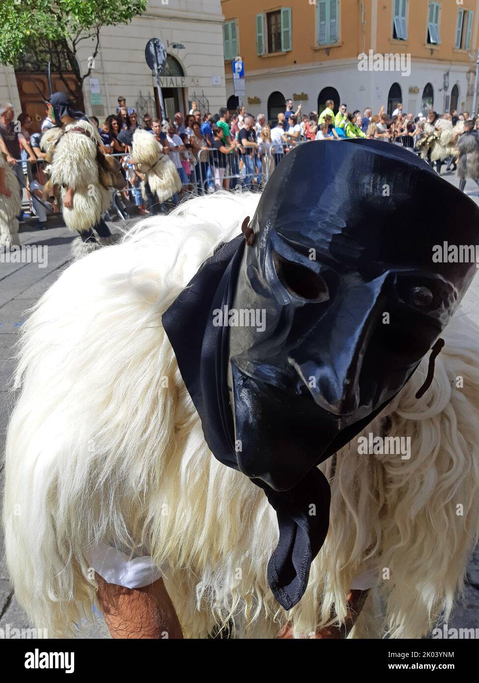 Sassari, Sardinia, Italy. Cavalcata Sarda 2022, traditional parade of ...