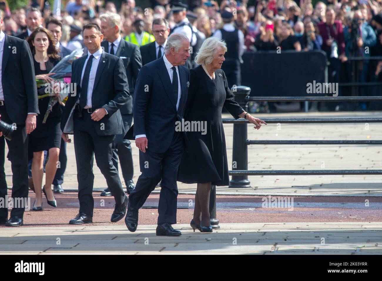 London, England, UK. 9th Sep, 2022. King CHARLES III and Queen Consort ...