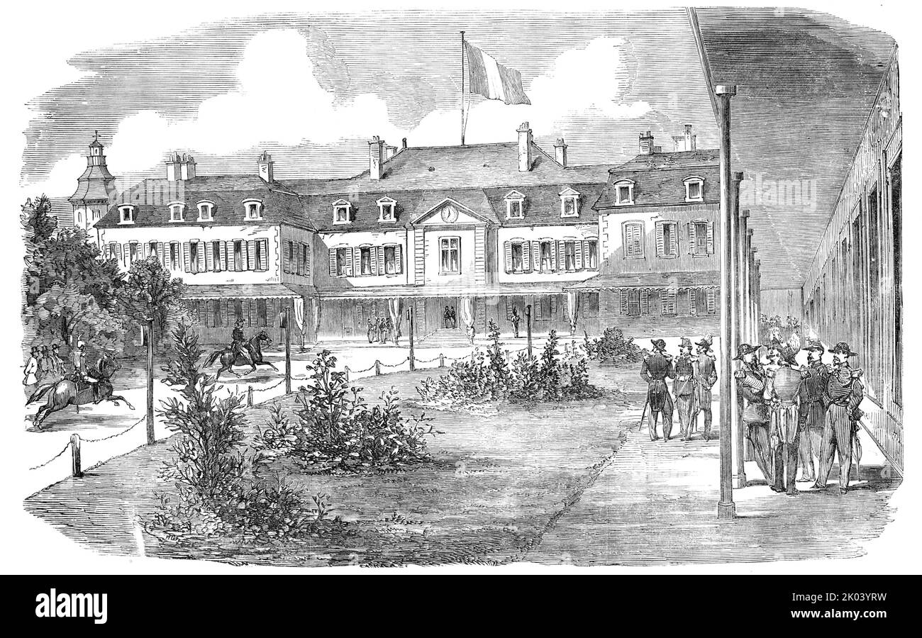 The Hotel Brighton, Boulogne, 1854. Buildings in northern France ...