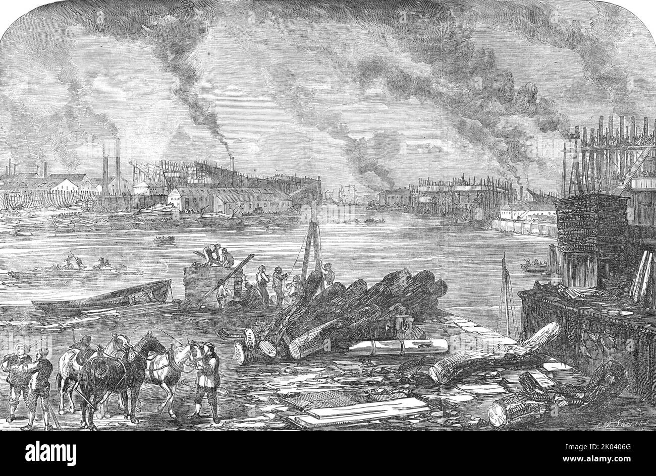 Polluted water industrial revolution hi-res stock photography and ...