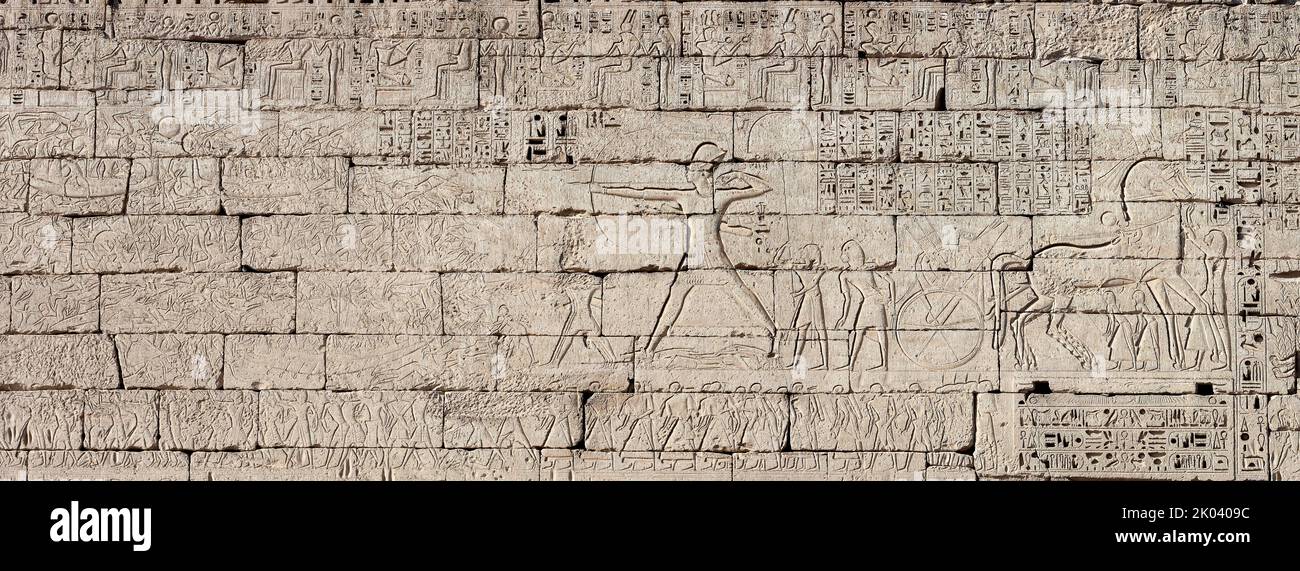 Medinet habu battle delta hi-res stock photography and images - Alamy