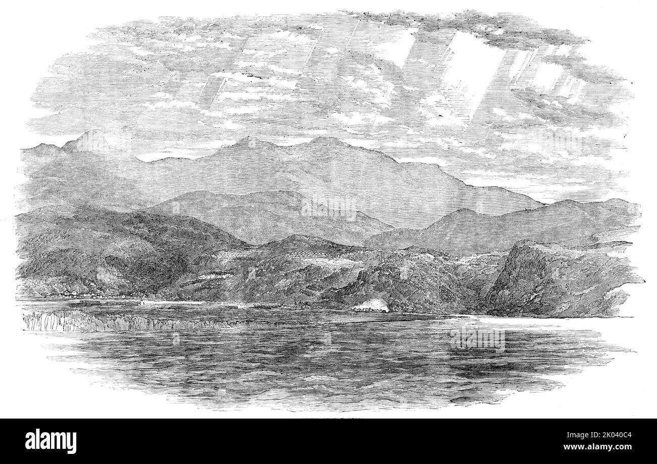 Battle of the Alma, 1854. Scene from the Crimean War. 'View of this ...