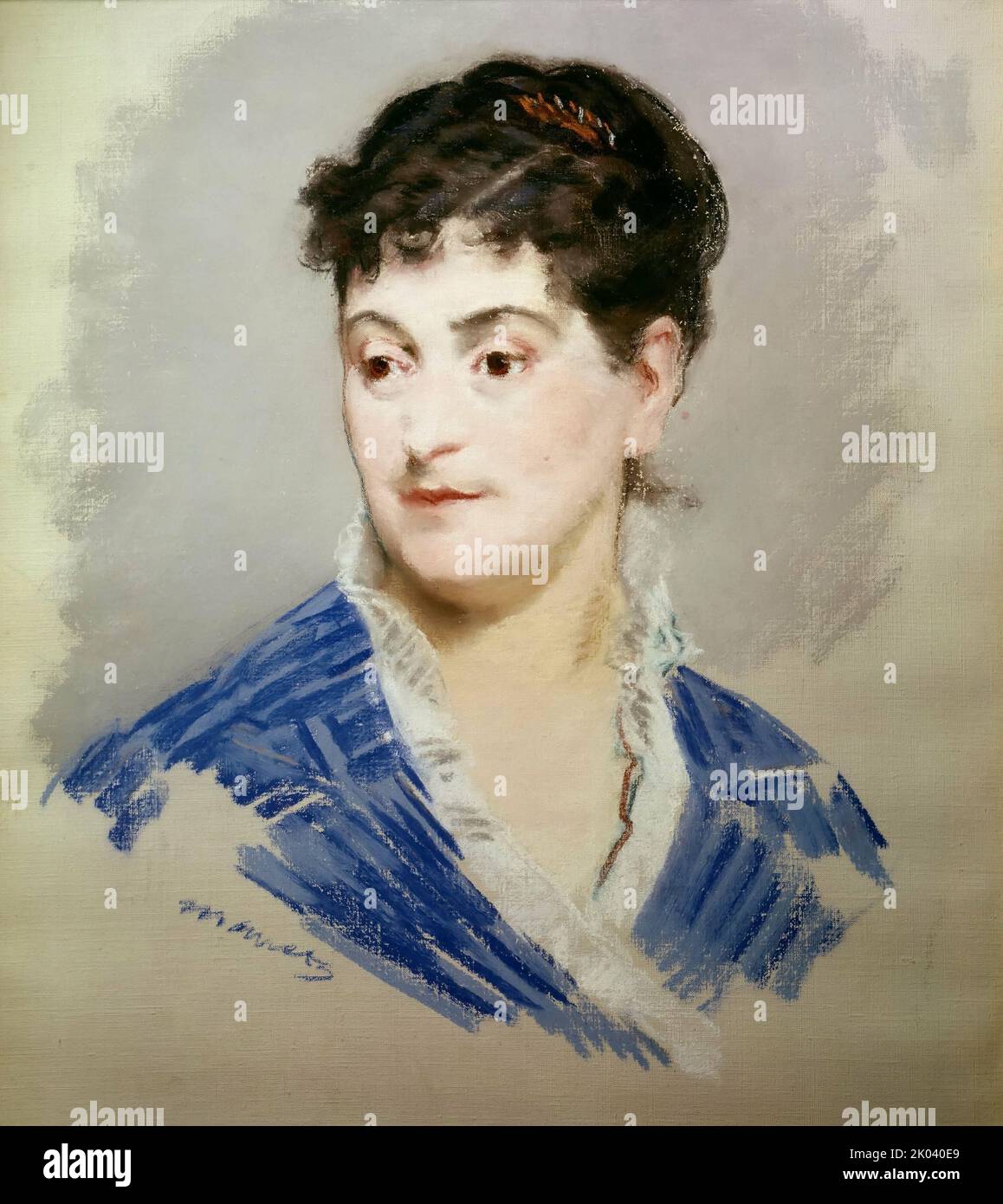 Portrait de Madame Emile Zola, ca 1879. Found in the collection of the ...