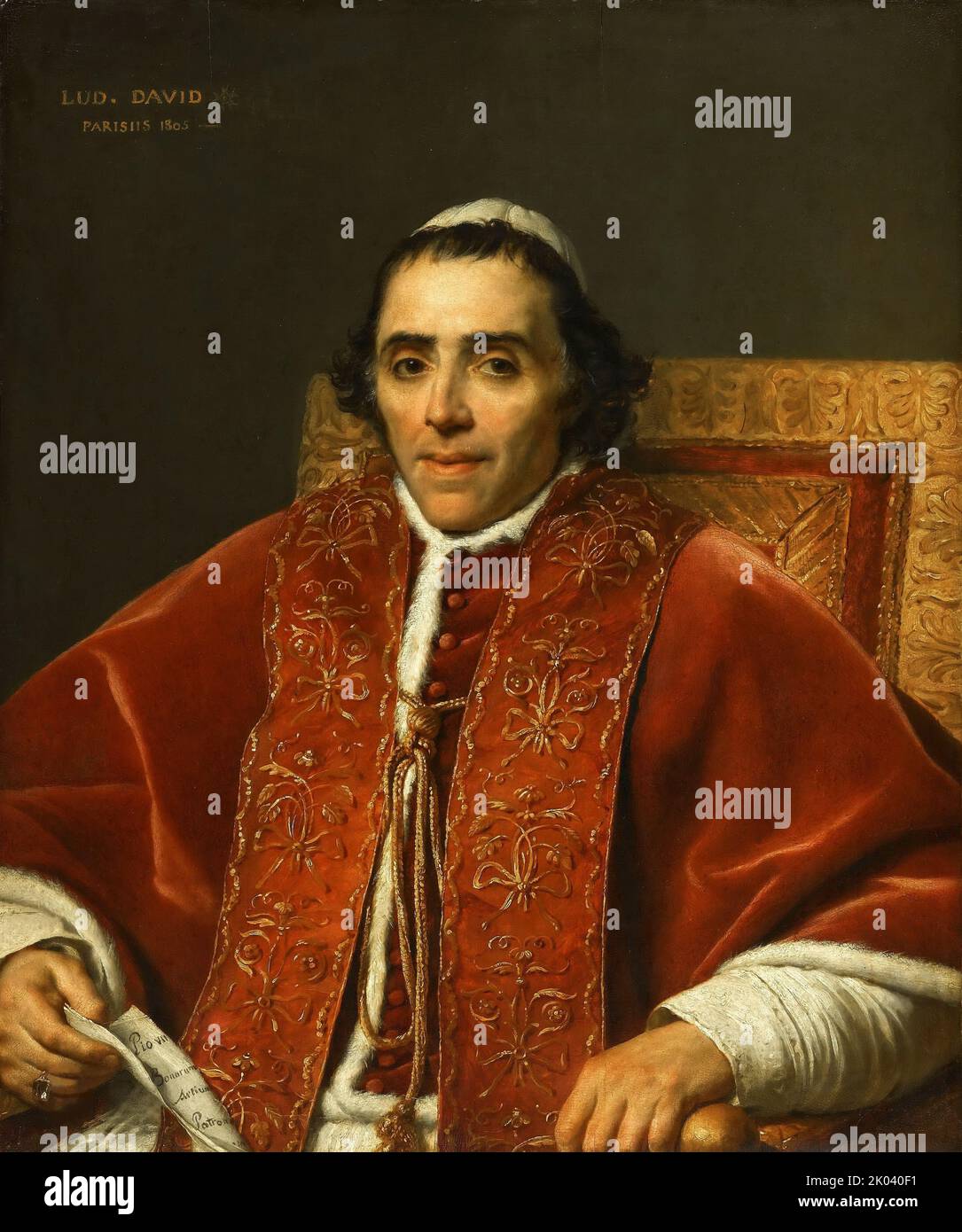 Portrait of Pope Pius VII (1742-1823) , 1805. Found in the collection ...