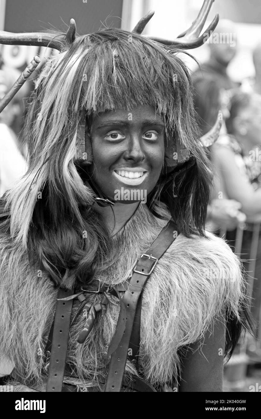 Sassari, Sardinia, Italy. Cavalcata Sarda 2022, traditional parade of ...
