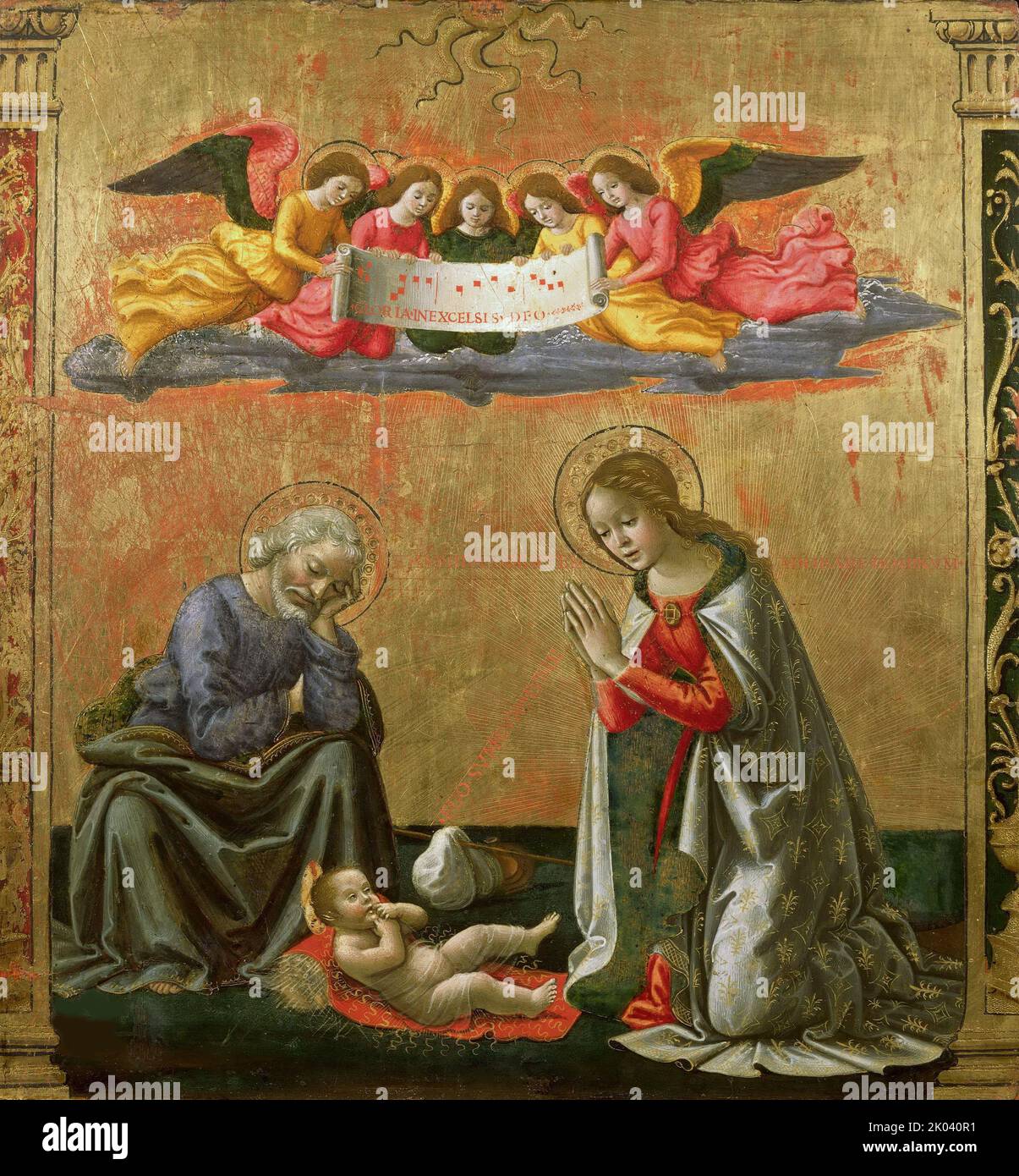 The Adoration of the Christ Child, c. 1492. Found in the collection of ...