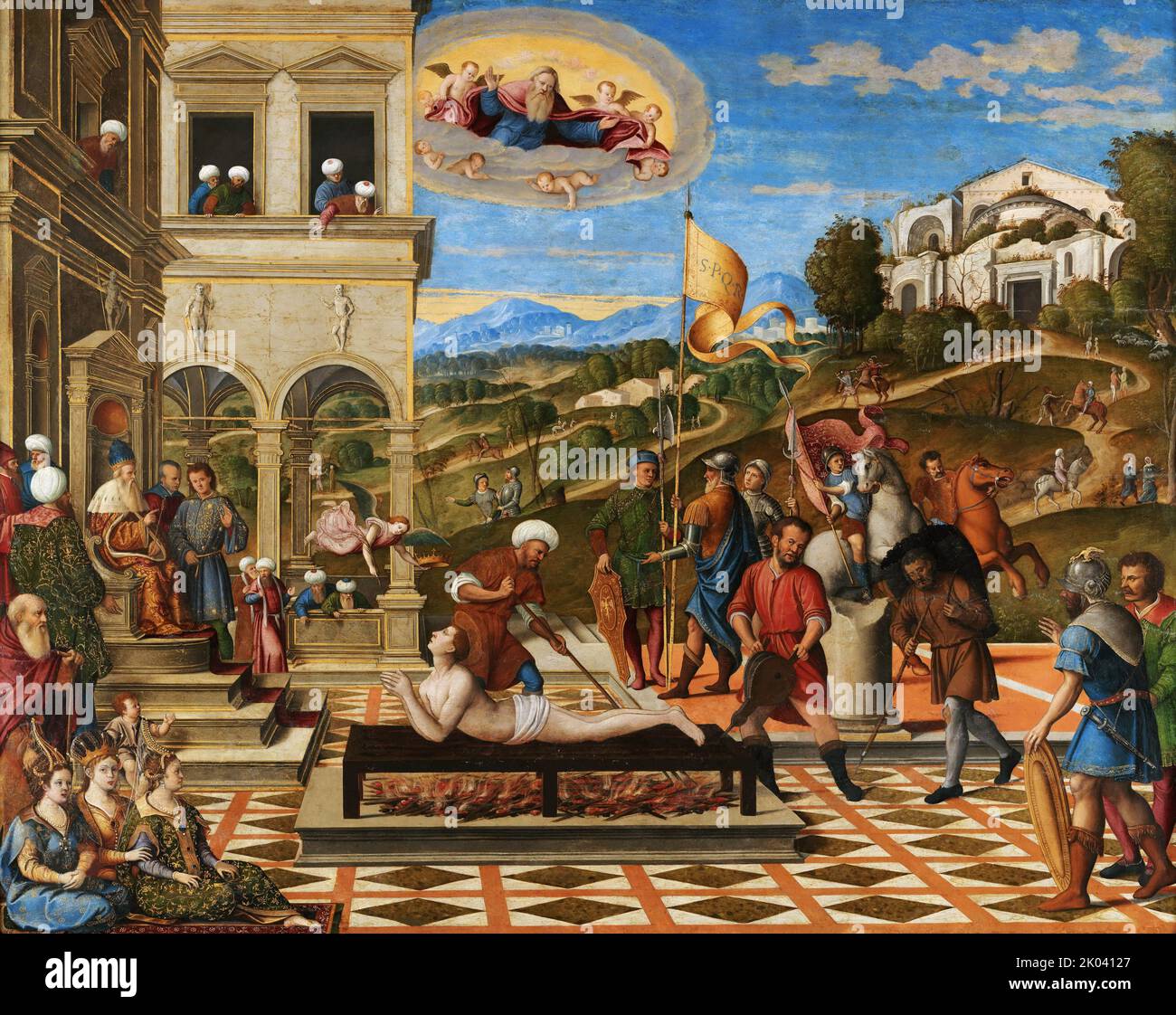 The Martyrdom of Saint Lawrence, First Half of 16th cen. Found in the ...