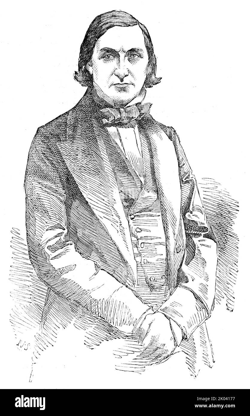 The late Professor Edward Forbes, from a daguerreotype by Claudet, 1854 ...