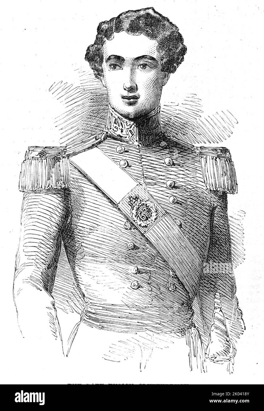 The late Ensign James Hulton Clutterbuck, 1854. British soldier killed ...