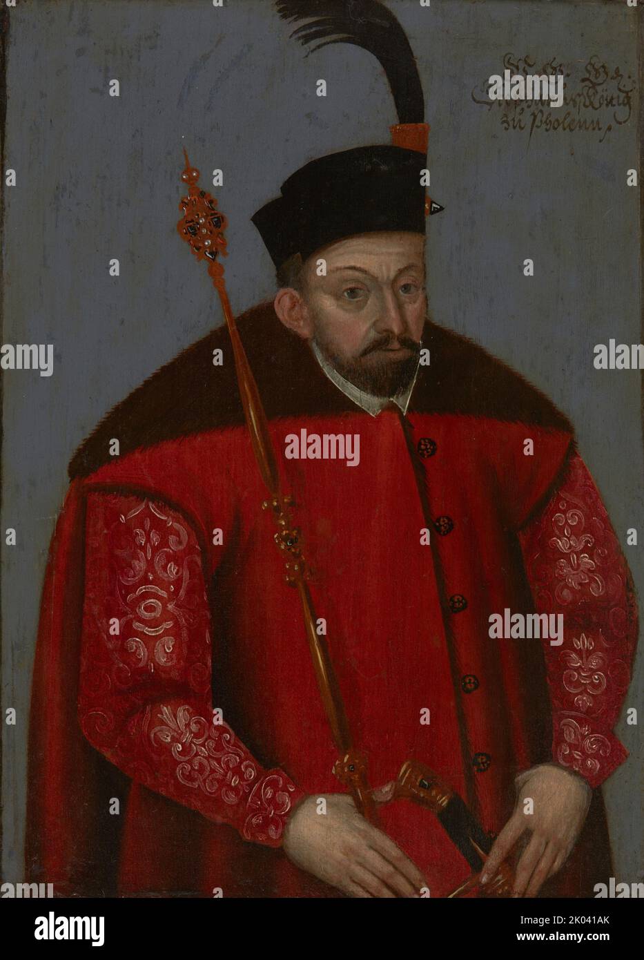 Portrait of Stephan Báthory (1533-1586), King of Poland and Grand Duke ...