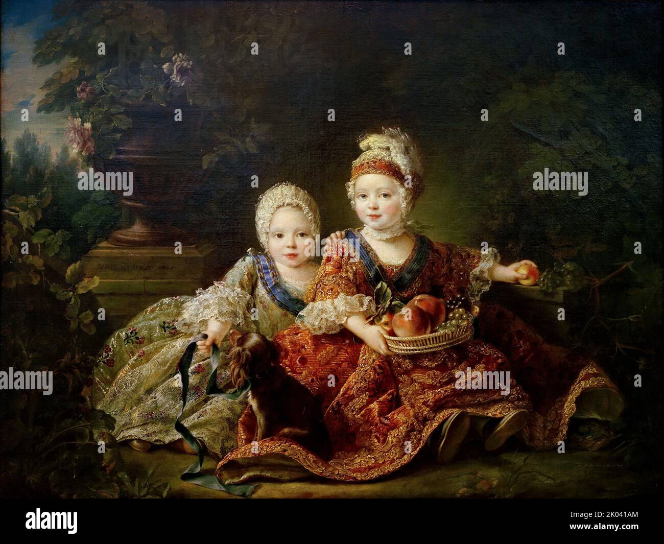 Louis Stanislas Xavier (1755-1824), Count of Provence, and his elder ...