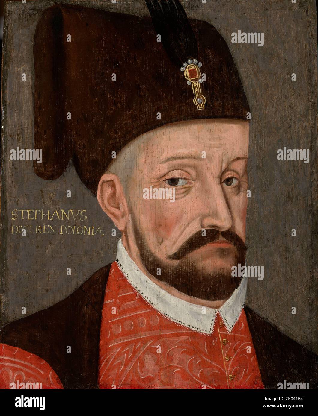 Portrait of Stephan Báthory (1533-1586), King of Poland and Grand Duke ...