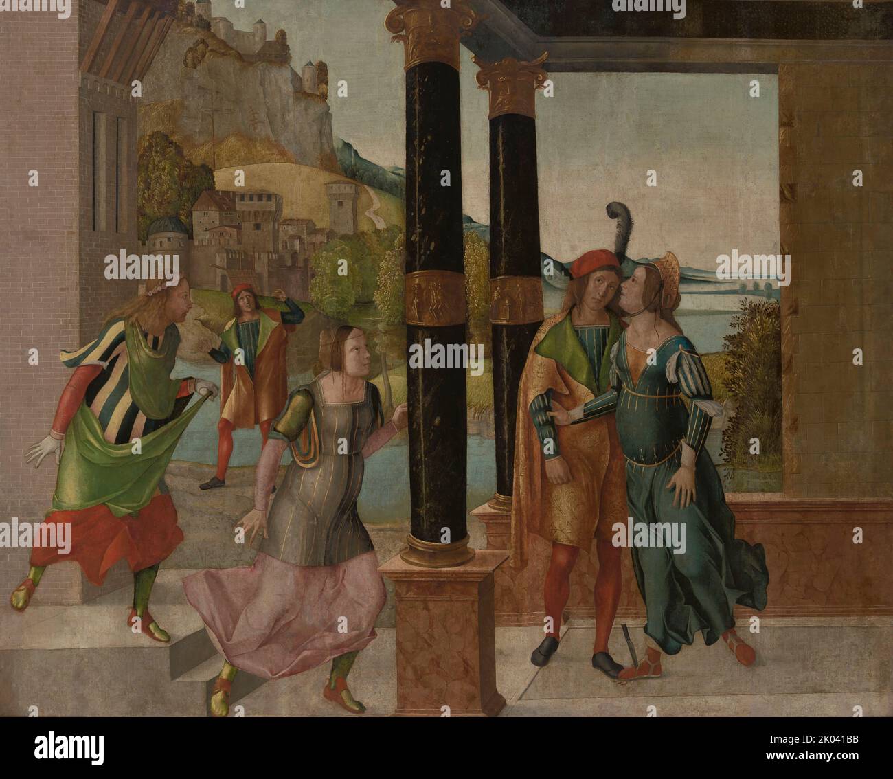 Brutus and Porcia, c. 1490. Found in the collection of the Muzeum ...