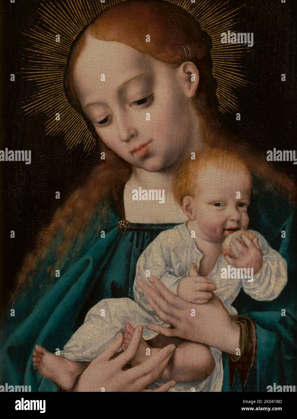 Madonna and Child Eating an Apple, 1525-1530. Found in the collection ...