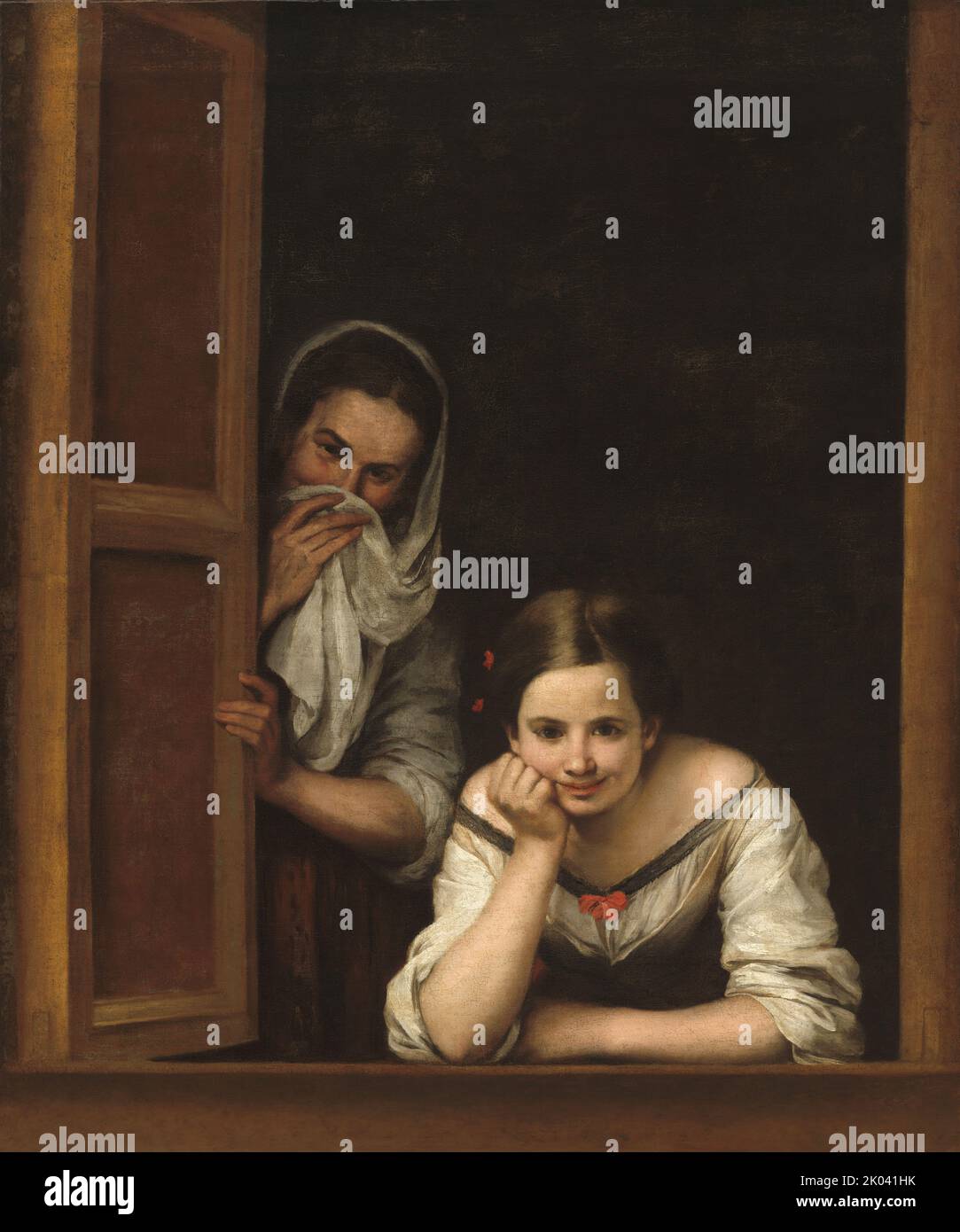 Two Women at a Window, 1665-1670. Found in the collection of the ...