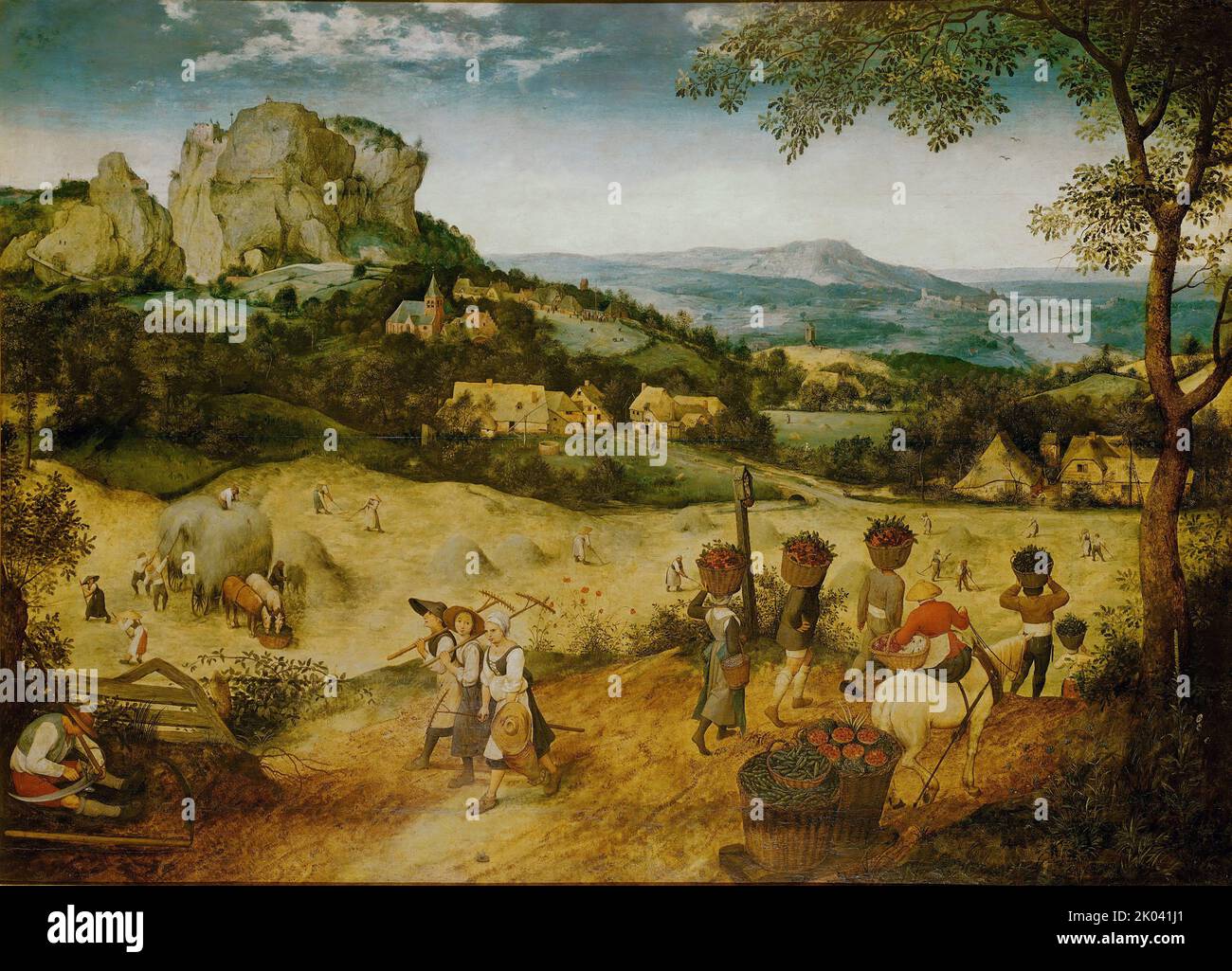 Harvesters 1565 pieter bruegel elder hi-res stock photography and ...