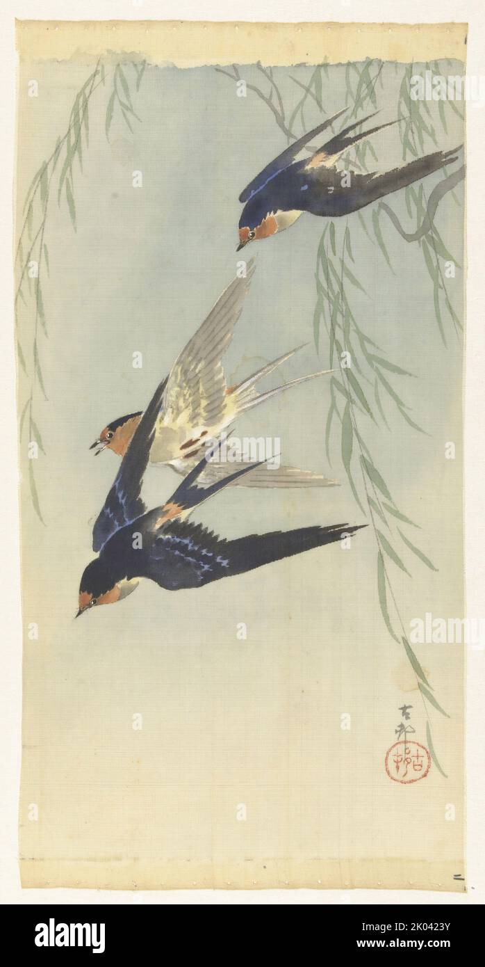 Ukiyo e birds hi-res stock photography and images - Alamy