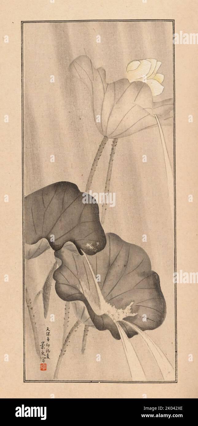 Shubi gakan (Drawing Methods for Aesthetic Pictures), 1889. Private ...