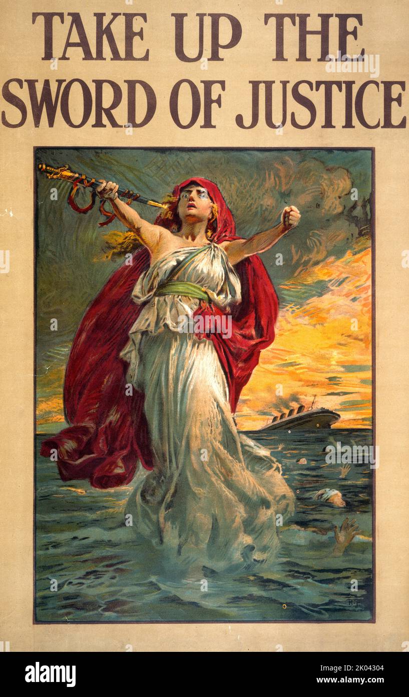 Take up sword justice poster hi-res stock photography and images - Alamy