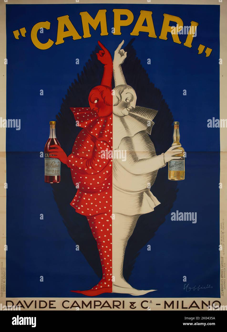 Advertising poster for campari hi-res stock photography and images - Alamy