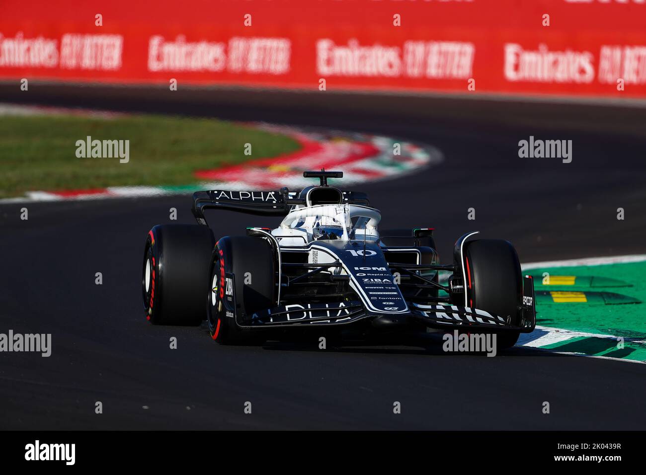 Pierre Gasly (FRA) Alpha Tauri AT03 during FORMULA 1 PIRELLI GRAN PREMIO D’ITALIA 2022, Monza ...