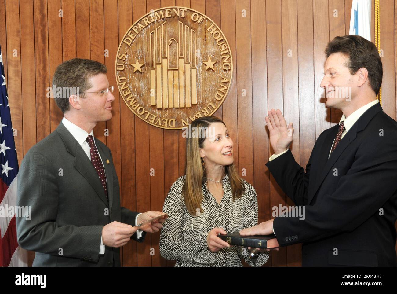 Swearing in ceremony for Doug Criscitello, HUD Chief Financial Officer ...