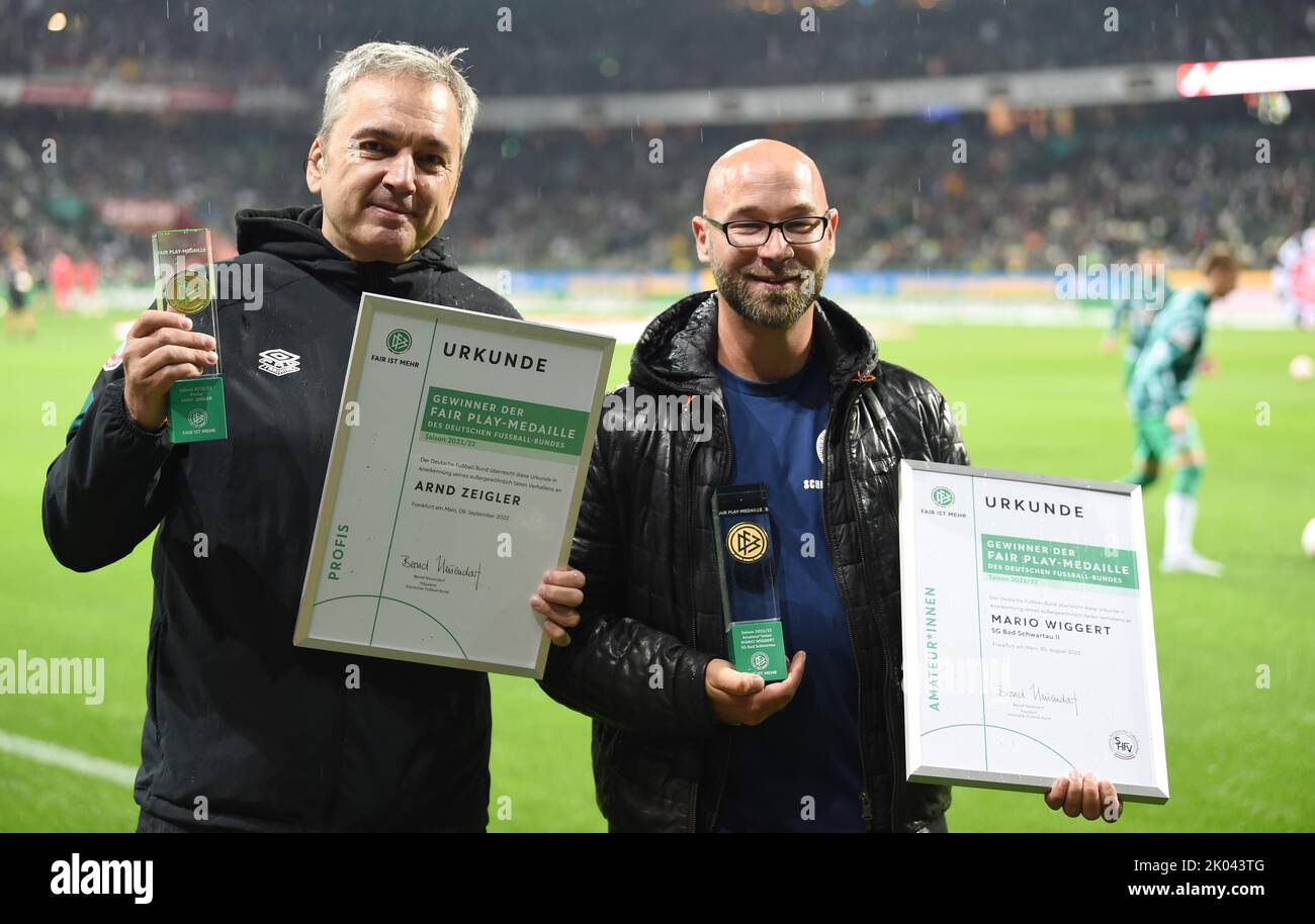 Bremen, Germany. 09th Sep, 2022. Soccer: Bundesliga, Werder Bremen - FC ...