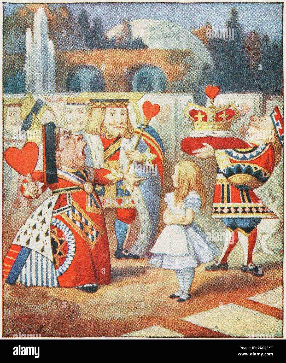 Off With His Head!, 1911. Private Collection Stock Photo - Alamy
