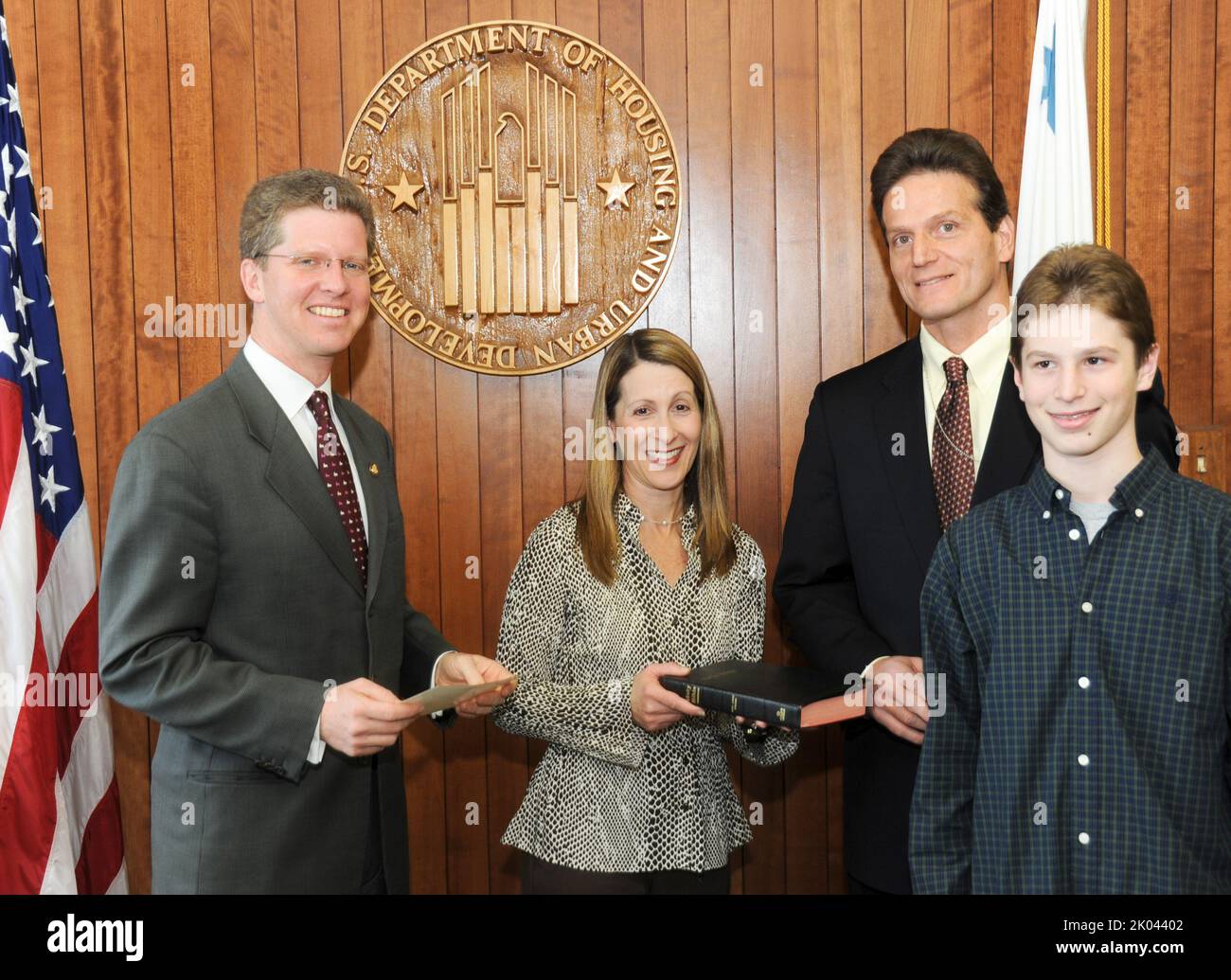 Swearing in ceremony for Doug Criscitello, HUD Chief Financial Officer ...