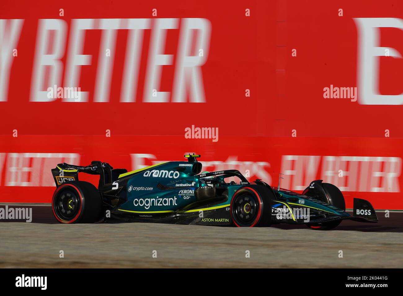 Sebastian Vettel (GER) Aston Martin AMR22 during FORMULA 1 PIRELLI GRAN ...
