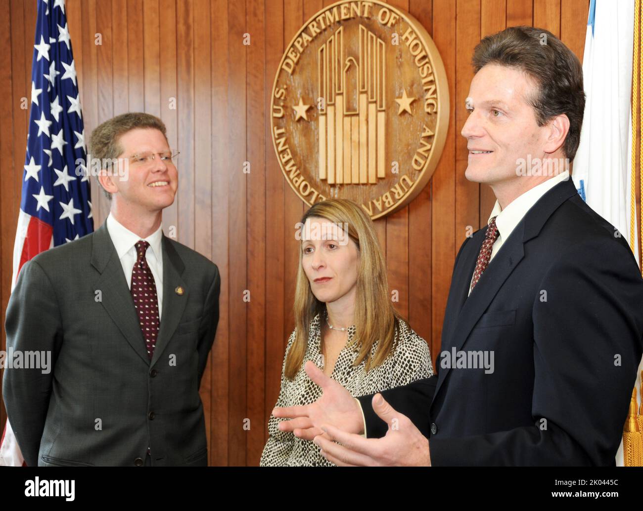 Swearing in ceremony for Doug Criscitello, HUD Chief Financial Officer ...