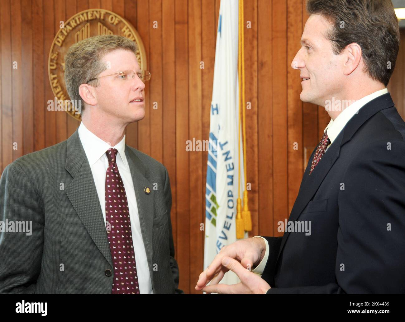 Swearing in ceremony for Doug Criscitello, HUD Chief Financial Officer ...