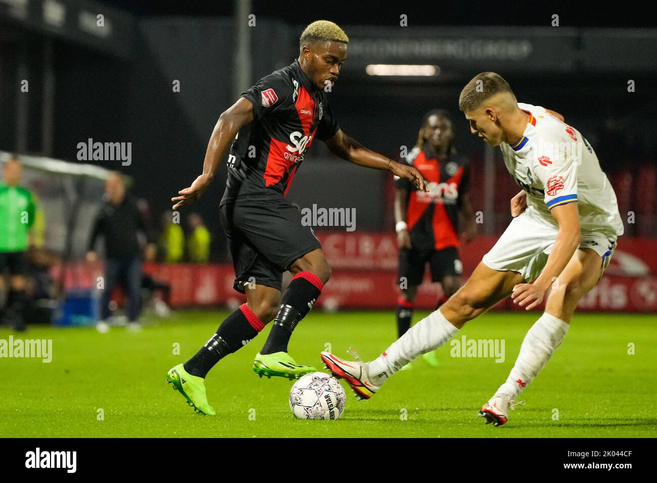 ALMERE, NETHERLANDS - SEPTEMBER 9: Faïz Mattoir of Almere City ...