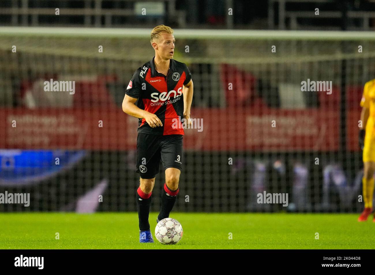 ALMERE, NETHERLANDS - SEPTEMBER 9: Joey Jacobs of Almere City during the Dutch ...